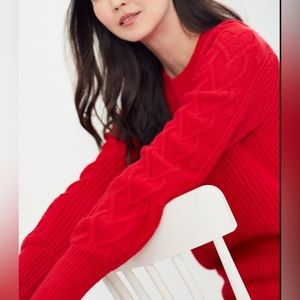 Joules | Sweaters | Nwt Joules Loretta Heart Cable Knit Sweater | Poshmark